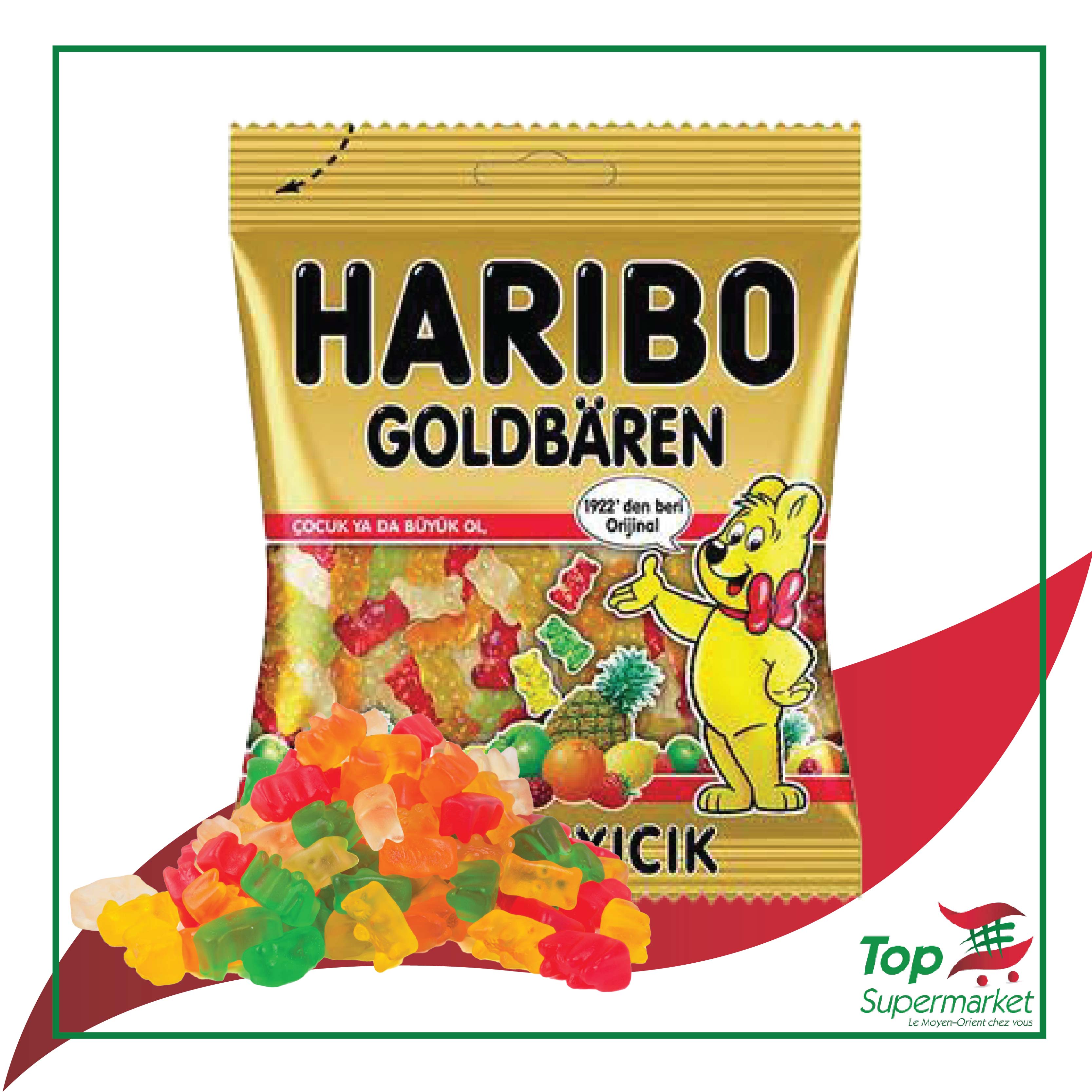 TOP SUPERMARKET ::.. - Haribo Golden Bears 100gr HALAL