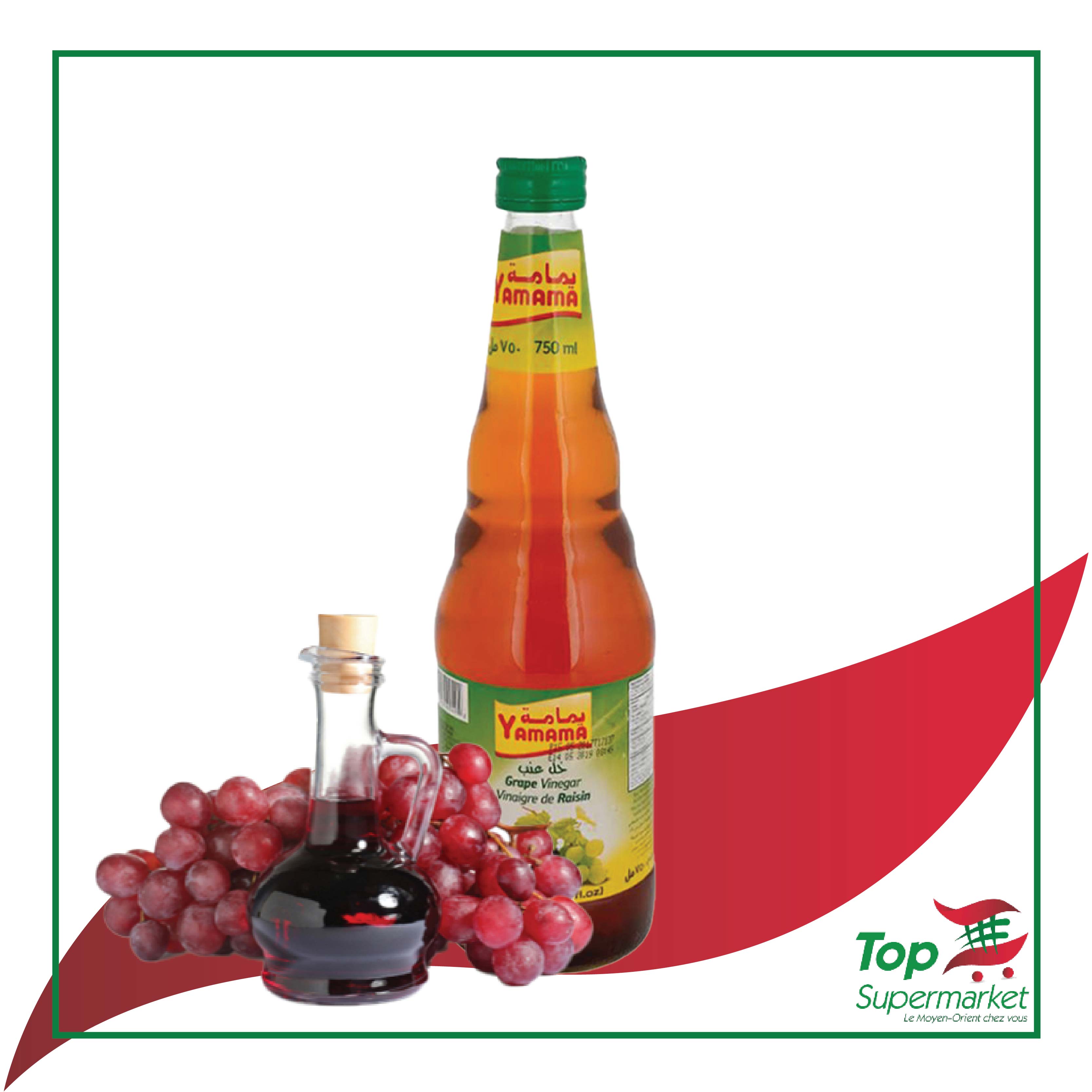 TOP SUPERMARKET ::.. - Yamama vinaigre de raisin 750ml