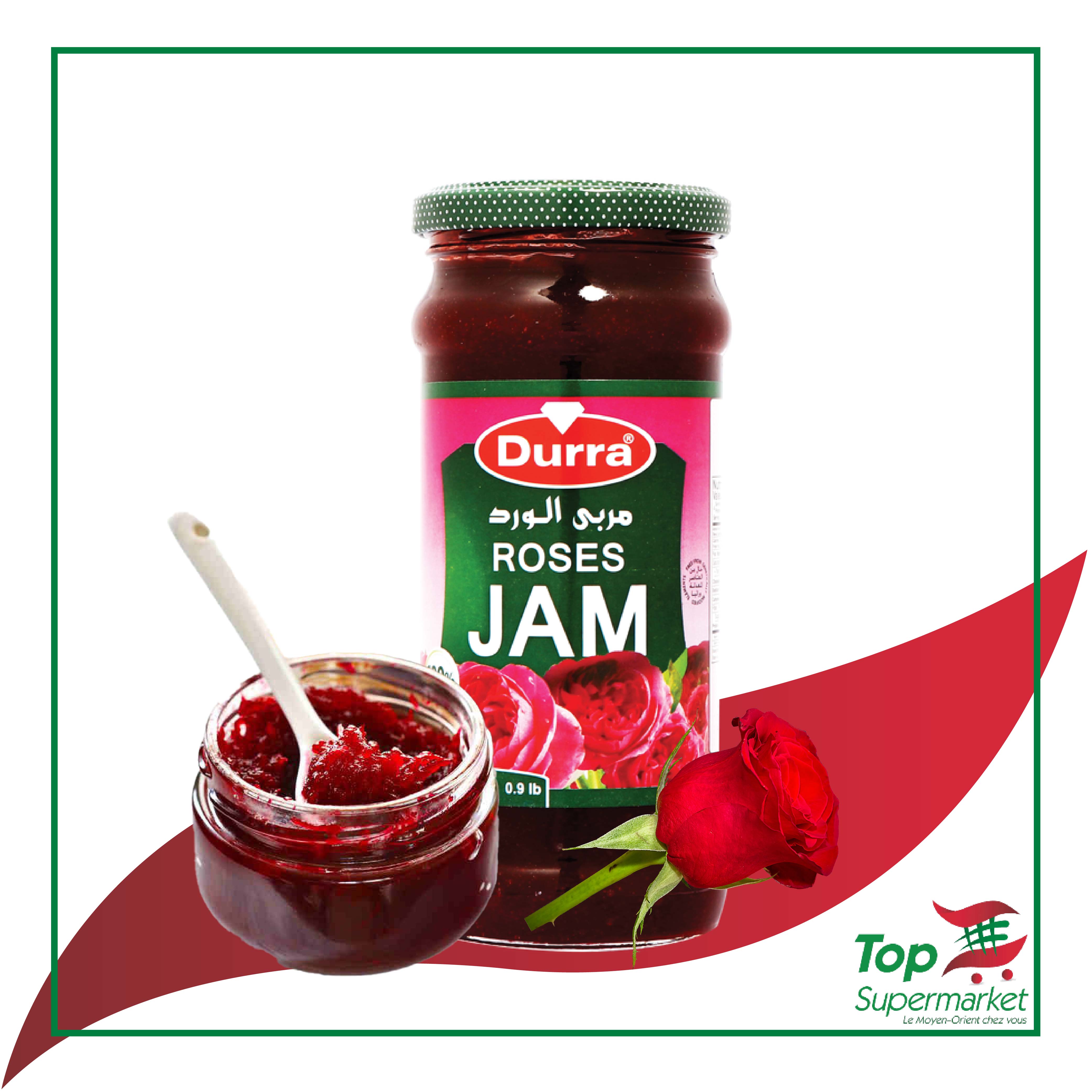 TOP SUPERMARKET ::.. - Durra confiture de rose 430gr